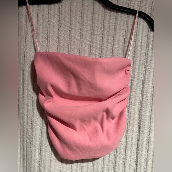 Zara | Tops | Zara Soft Pink Tube Top | Poshmark